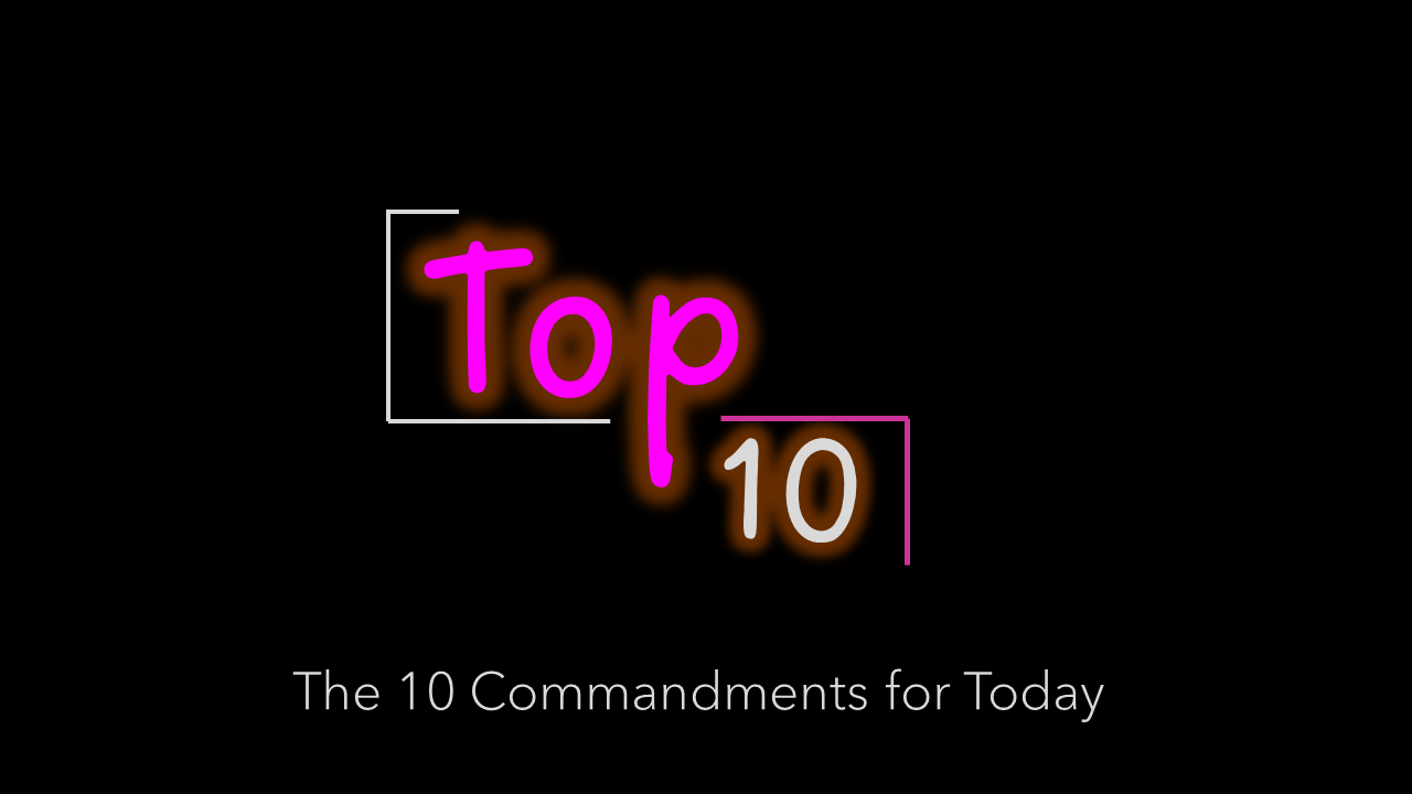 All Saints : The Ten Commandments